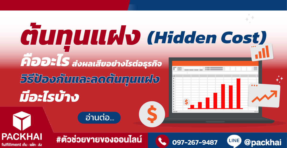 ต้นทุนแฝง (Hidden Cost) คืออะไร ? ทำไมธุรกิจต้องระวัง และจัดการให้ดี