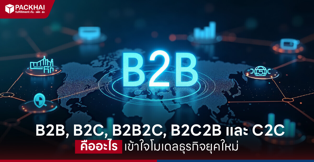 B2B และ B2C คืออะไร เจาะลึกความแตกต่าง พร้อมตัวอย่างธุรกิจ